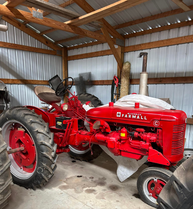 SOLD - 1949 Farmall C Tractors with 23 HP | Tractor Zoom