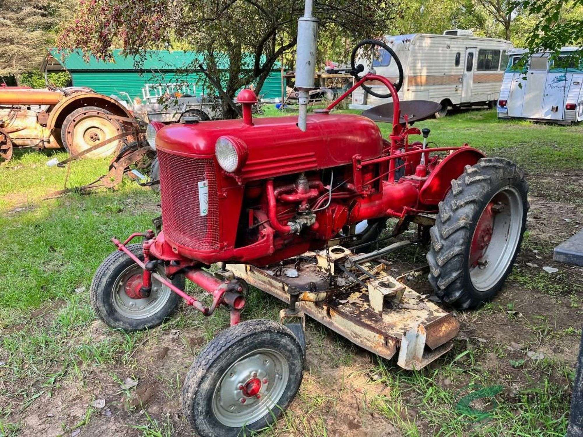 SOLD - 1951 Farmall Cub Tractors with 12 HP | Tractor Zoom