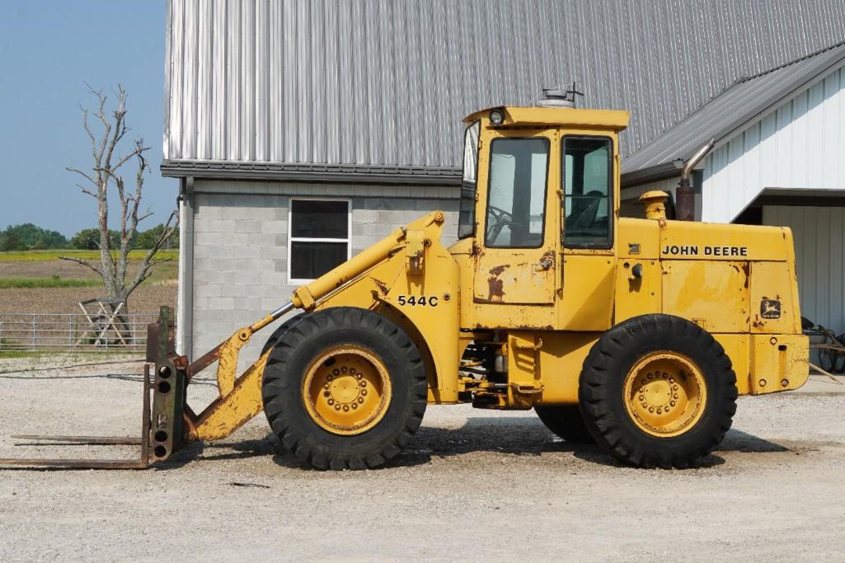 1985 John Deere 544C Construction Wheel Loaders for Sale | Tractor Zoom