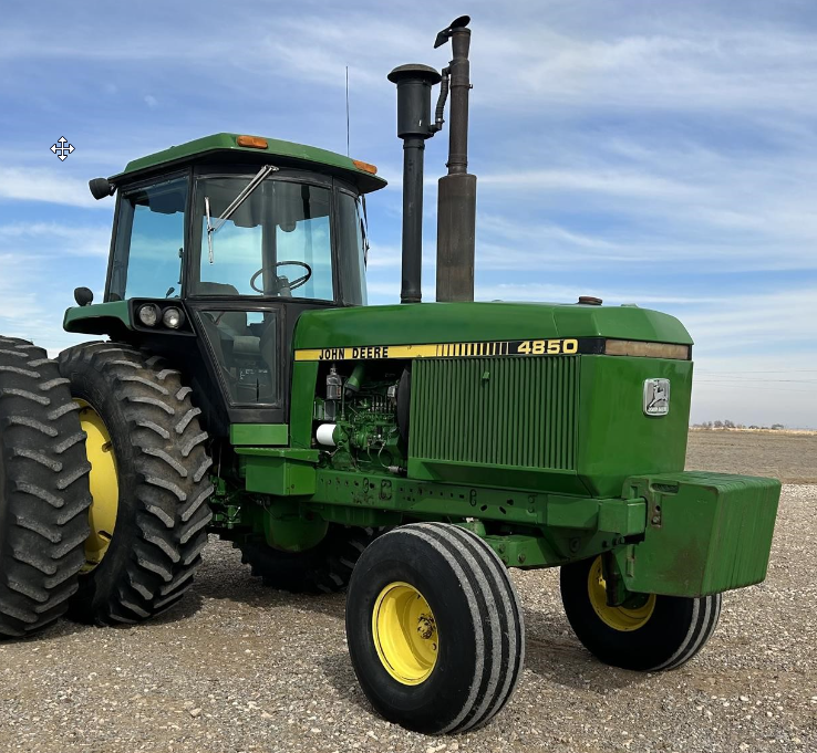 SOLD - 1986 John Deere 4850 Tractors with 211 HP | Tractor Zoom