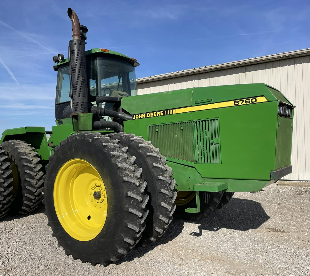 1990 John Deere 8760 Tractors 300 to 424 HP for Sale | Tractor Zoom