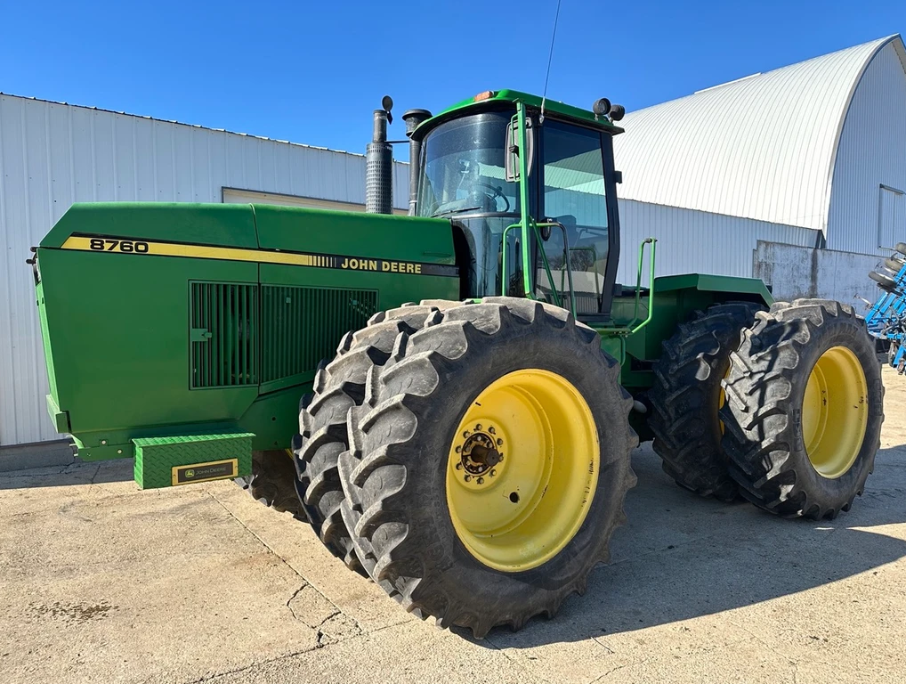 1990 John Deere 8760 Tractors 300 to 424 HP for Sale | Tractor Zoom