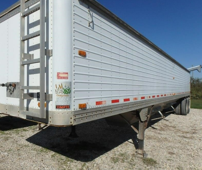 SOLD - 1990 Timpte Super Hopper Ag Trailers Material Handling | Tractor ...