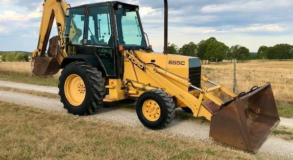 SOLD - 1992 Ford 655C Construction Backhoe Loaders | Tractor Zoom