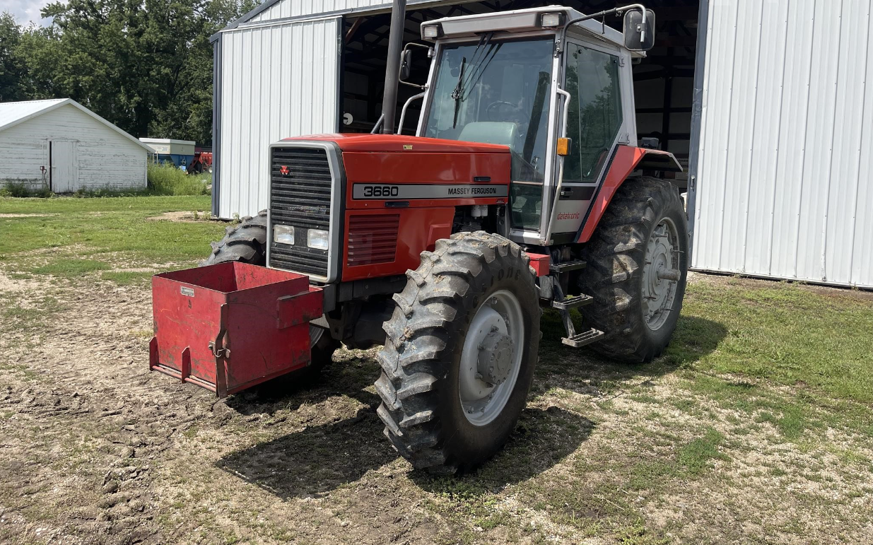 1992 Massey Ferguson 3660 Tractors 100 to 174 HP for Sale | Tractor Zoom