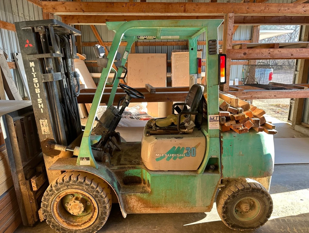 SOLD - 1995 Mitsubishi FG30 Construction with 5,130 Hrs | Tractor Zoom
