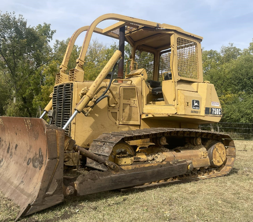 SOLD - 1996 John Deere 750C Construction Dozers | Tractor Zoom