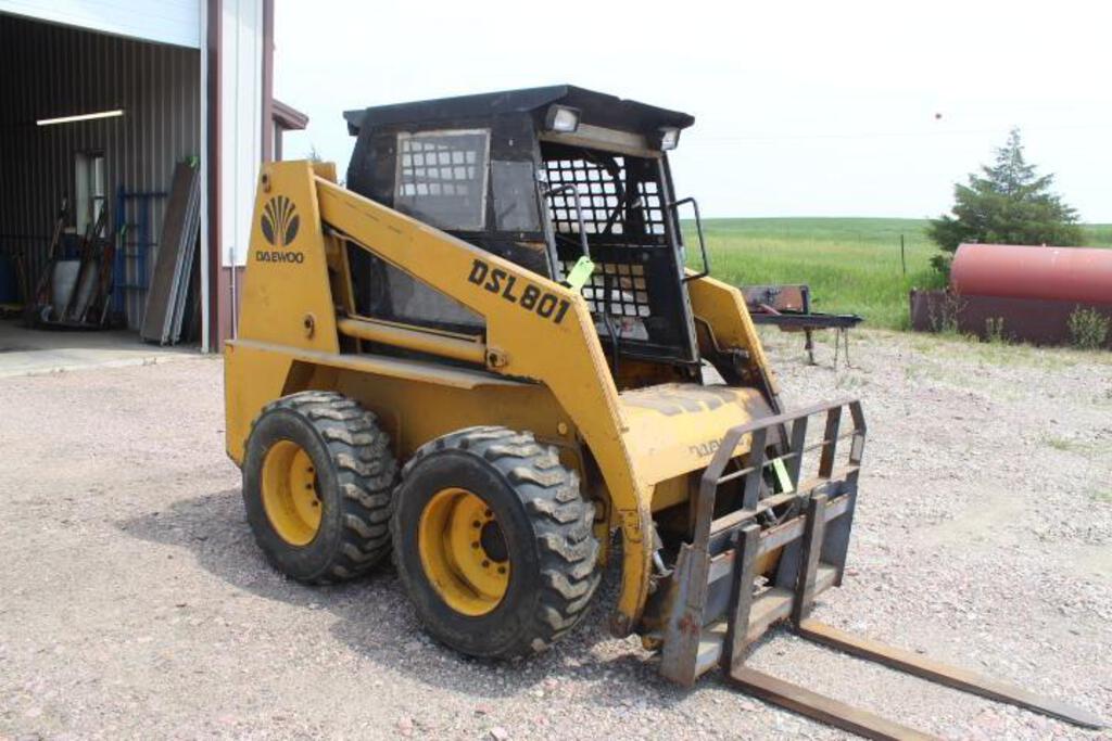 1997 Daewoo DSL801 Construction Skid Steers for Sale | Tractor Zoom