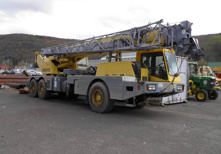 SOLD - 2000 Grove ATS-540 Construction with 5,321 Hrs | Tractor Zoom