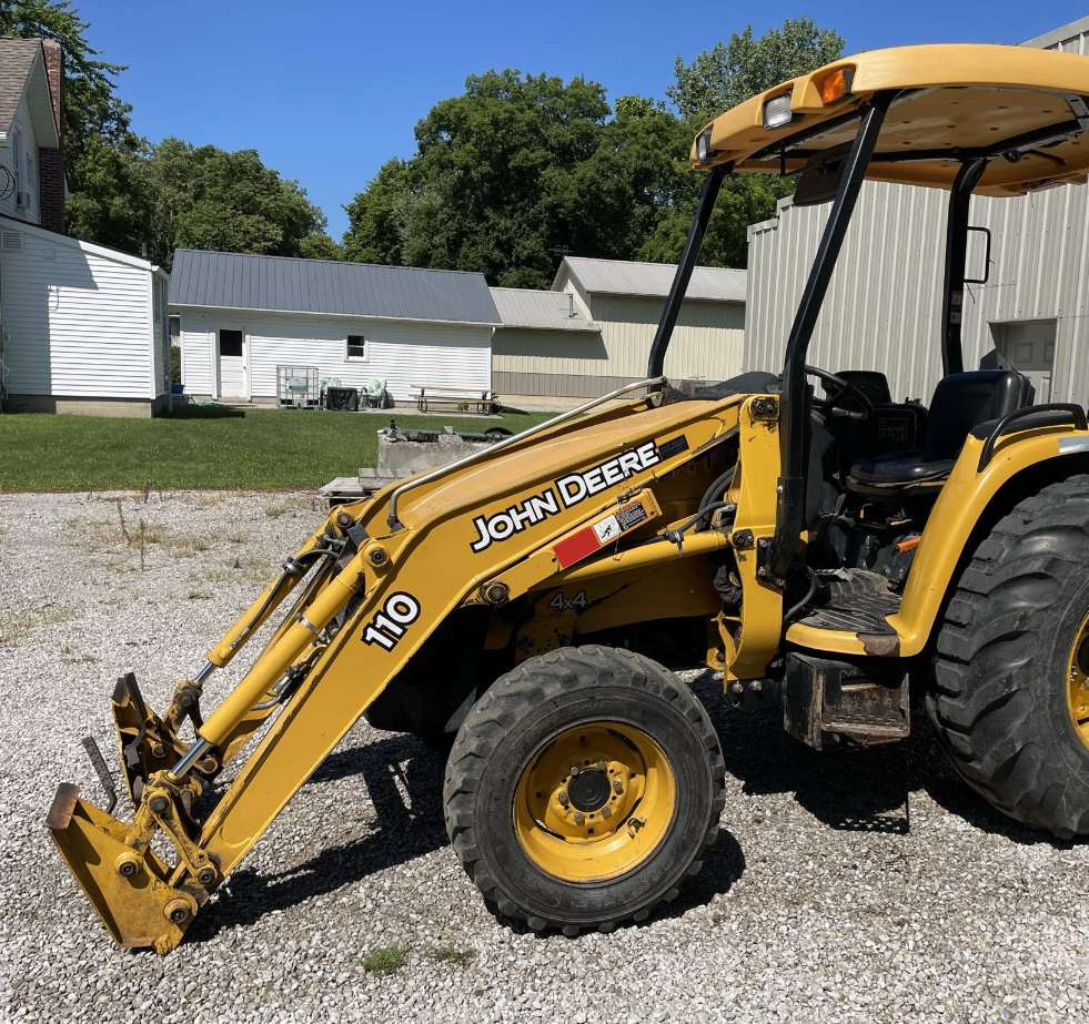 2003 John Deere 110 Construction Backhoe Loaders for Sale | Tractor Zoom