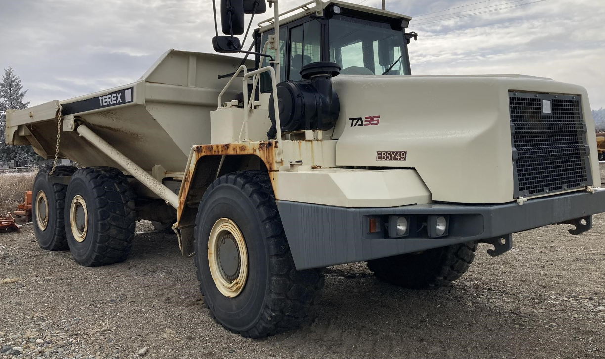 SOLD - 2003 Terex TA35 Construction with 3,987 Hrs | Tractor Zoom