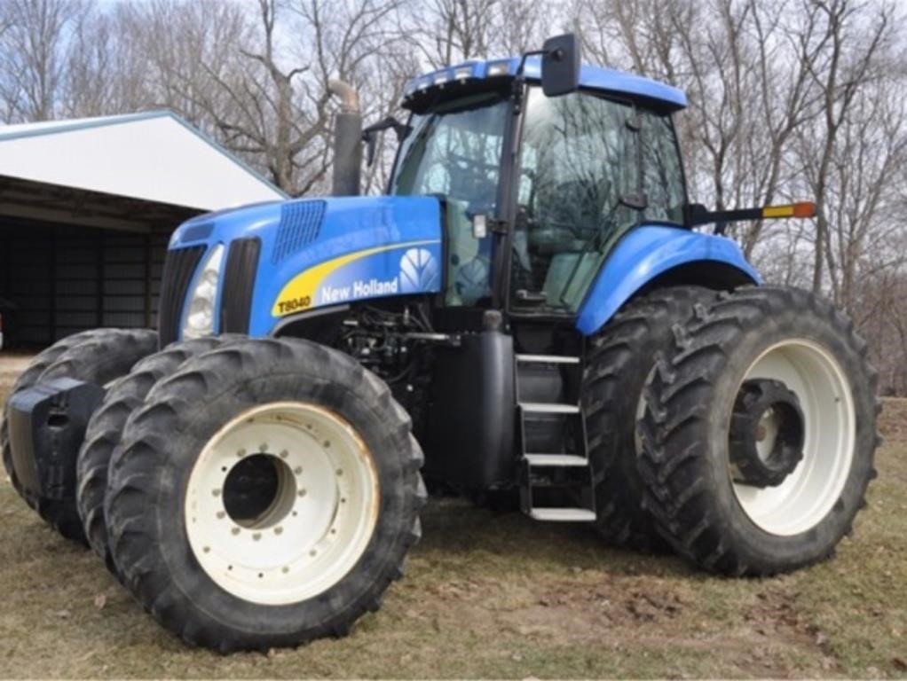 2008 New Holland T8040 Tractors 300 to 424 HP for Sale | Tractor Zoom