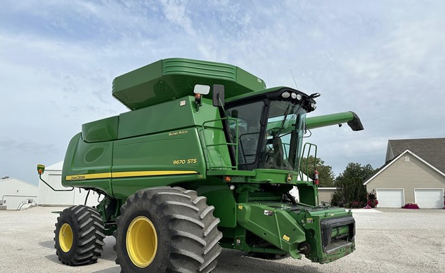 SOLD - 2010 John Deere 9670 STS Combines with 2,682 Hrs | Tractor Zoom