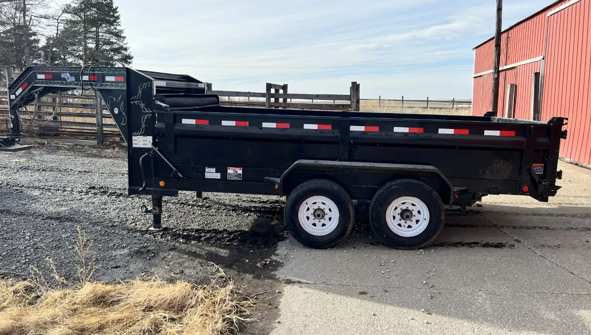 SOLD - 2011 Load Trail Gooseneck Dump Trailer Other Equipment Trailers ...