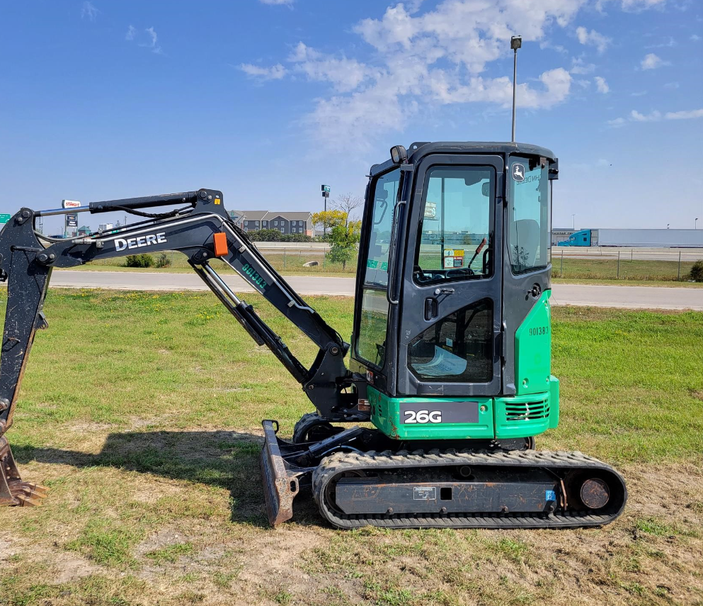 2016 John Deere 26G Construction Compact Excavators for Sale | Tractor Zoom