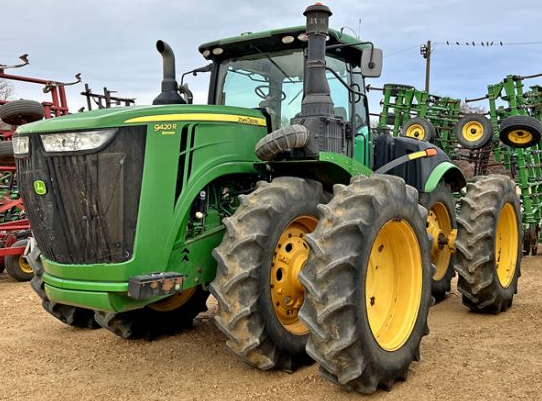 SOLD - 2018 John Deere 9420R Tractors 300 to 424 HP | Tractor Zoom