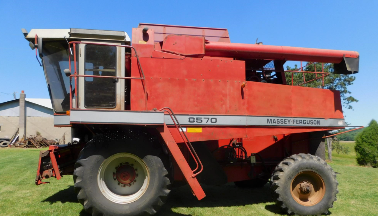 1994 Massey Ferguson 8570 Combines Class 7 for Sale | Tractor Zoom