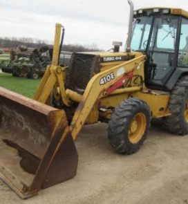 SOLD - 1999 John Deere 410E Construction Backhoe Loaders | Tractor Zoom