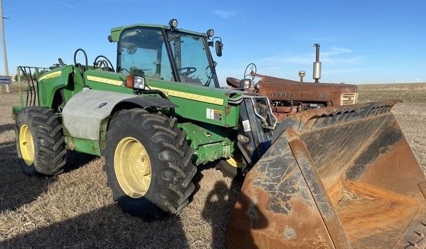 SOLD - John Deere 3420 Construction Telehandlers | Tractor Zoom