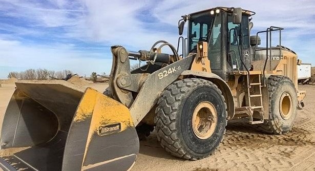 SOLD - 2015 John Deere 824K-II Construction Wheel Loaders | Tractor Zoom