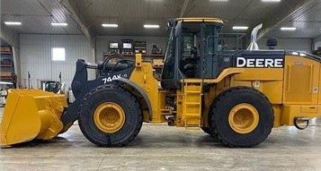 SOLD - 2017 John Deere 744K II Construction Wheel Loaders | Tractor Zoom