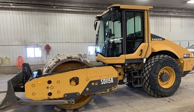 SOLD - 2016 Volvo SD115 Construction Drum Rollers | Tractor Zoom
