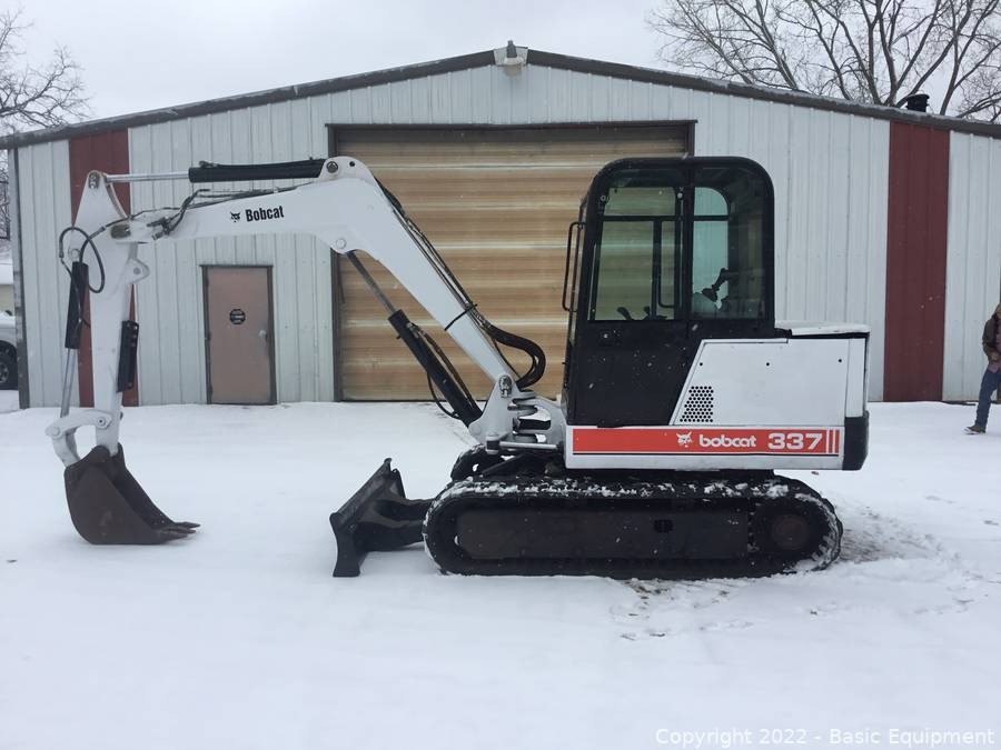 Bobcat 337 Construction Compact Excavators for Sale | Tractor Zoom