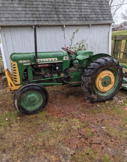 SOLD - 1965 Oliver 550 Tractors 40 to 99 HP | Tractor Zoom