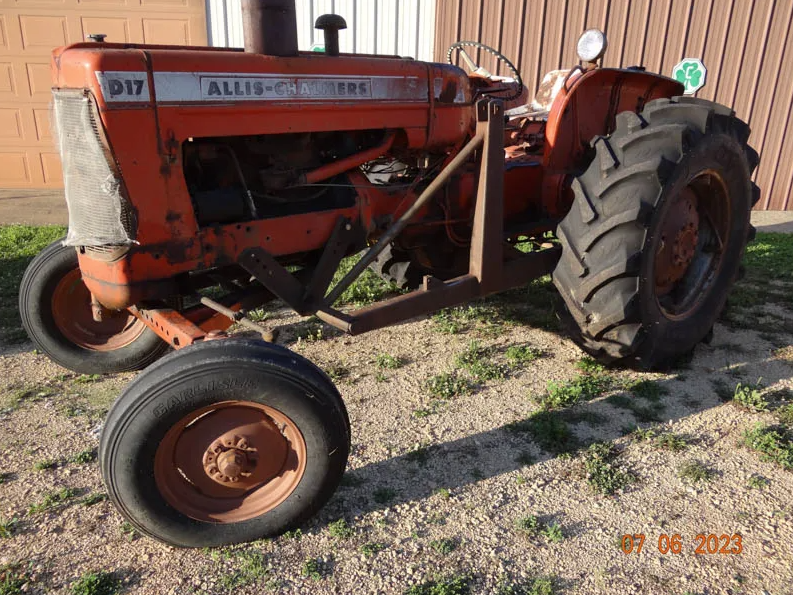 Allis Chalmers D17 Tractors 40 to 99 HP for Sale | Tractor Zoom