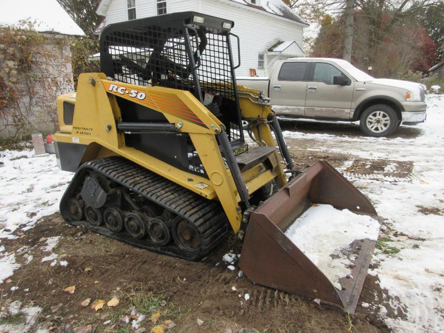 SOLD - ASV RC50 Construction Compact Track Loaders | Tractor Zoom