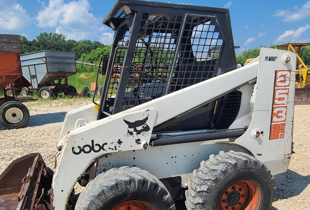 SOLD - Bobcat 853 Construction Skid Steers | Tractor Zoom