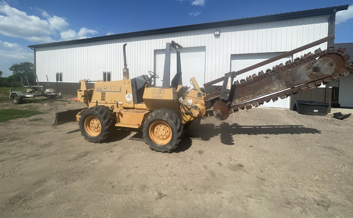 Case 860 Turbo Construction Trencher for Sale | Tractor Zoom