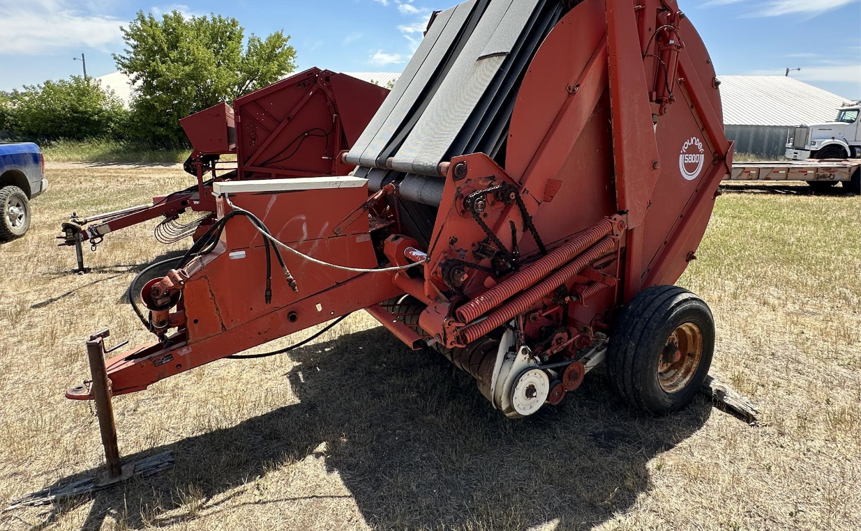 Hesston RB58 Hay and Forage Balers - Round for Sale | Tractor Zoom