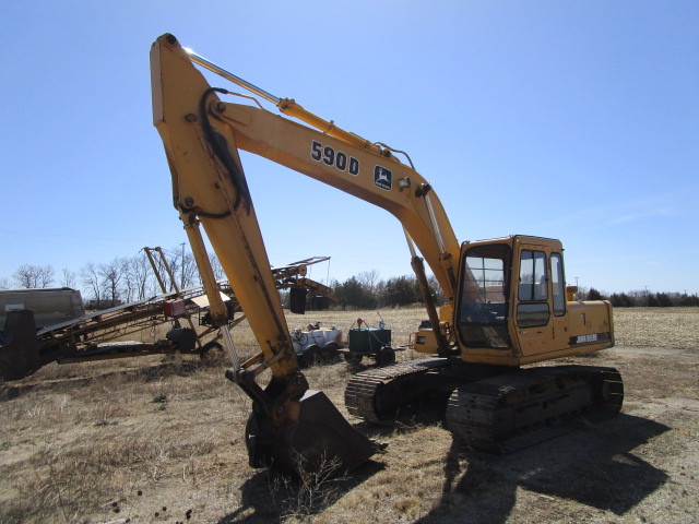 John Deere 590D Construction Excavators for Sale | Tractor Zoom