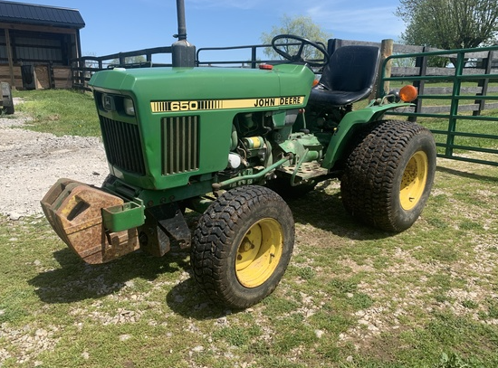 SOLD - John Deere 650 Tractors with 17 HP | Tractor Zoom