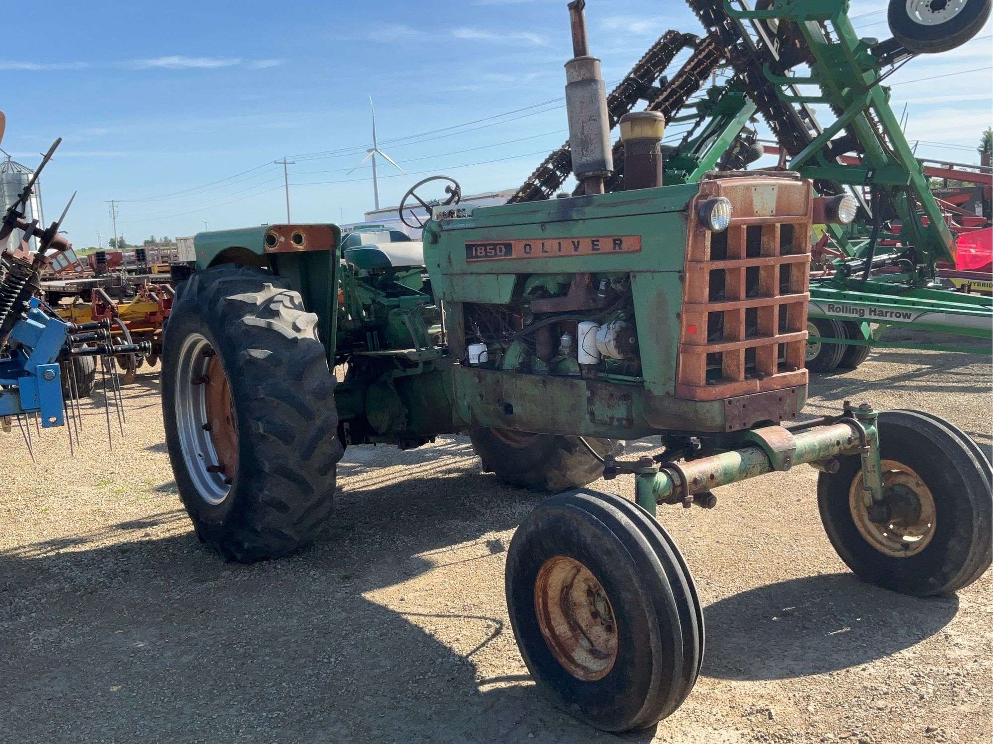 Oliver 1850 Diesel Tractor, 3pt PTO, 2 Hyds., 540 PTO Tractors For Sale with 7,223 Hrs | Tractor ...