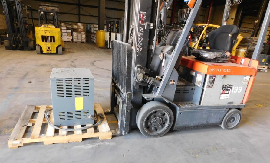 Toyota 7FBCU25 Construction Forklifts for Sale | Tractor Zoom